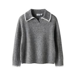 name it Poloshirt in Grey Melange | Gr.: 116