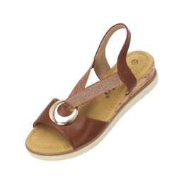 Palado Riemchensandalen in brown | Gr.: 42