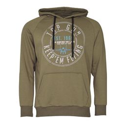 Top Gun Hoodie TG20212107 in oliv | Gr.: S