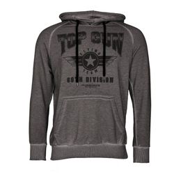 Top Gun Hoodie TG20212102 in anthrazit | Gr.: L
