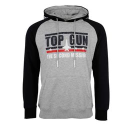 Top Gun Kapuzenpulli TG20212022 in grey m&eacute;lange | Gr.: XXL
