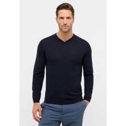 Eterna Herren Strickpullover blau XXL