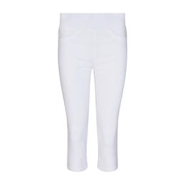 Freequent Damen Freequent Caprileggings &raquo;FQSHANTAL-CA-POWER&laquo; mit extra breitem Bund wei&szlig; M, N-Gr