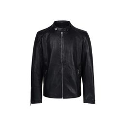 Trueprodigy Lederjacke Jonas in Schwarz | Gr.: M
