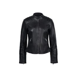 Trueprodigy Lederjacke Raegan in Schwarz | Gr.: S