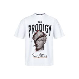 Trueprodigy Oversize-Shirt Jamie F in Wei&szlig; | Gr.: L