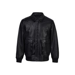 Trueprodigy Lederjacke Ryder in Schwarz | Gr.: XXL