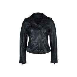 Trueprodigy Lederjacke Laura in Schwarz | Gr.: XS
