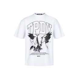 Trueprodigy Oversize-Shirt Yuki F in Wei&szlig; | Gr.: XL