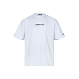 Trueprodigy Oversize-Shirt Kai F in Graumelange | Gr.: S