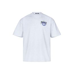 Trueprodigy Oversize-Shirt Hajin F in Graumelange | Gr.: L