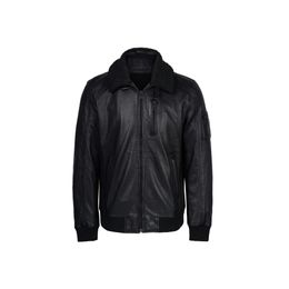 Trueprodigy Lederjacke Blaze in Schwarz | Gr.: XXL