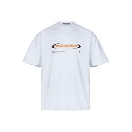 Trueprodigy Oversize-Shirt Ravi F in Graumelange | Gr.: S
