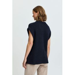 b. young Strickpullover BYOKSANA Baggy fit in Navy Blazer Melange | Gr.: M
