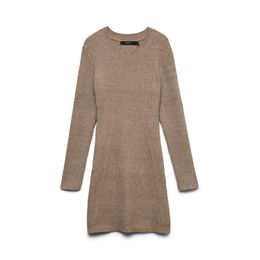 V&eacute;ro Moda Vero Moda Strickkleid in Fossil | Gr.: S