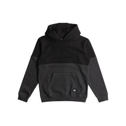 Quiksilver Kapuzensweatshirt &raquo;Emboss Hood&laquo; schwarz 16 16 Stoff: Baumwoll-Polyester-Mischgewebe [280...