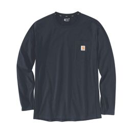 Carhartt Longsleeve "Forced Flex 104617" in Blau | Gr.: XXL