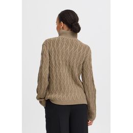 b. young BYOTINKA HALFZIP JUMPER 4 - KNIT Regular fit in Walnut | Gr.: M