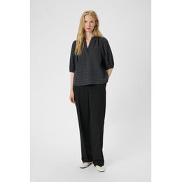 Karen Simonsen Karen By Simonsen Kurzarm-Bluse KBAyo Classic fit in Inkwell | Gr.: 40