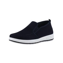 VAN HILL Slip Ons Gavin in Dunkelblau | Gr.: 42