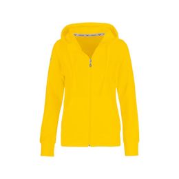 TRIGEMA Sweatjacke &raquo;Kapuzenjacke&laquo; 1 Stk. sonne L L Leichte Sweat-Qualit&auml;t
