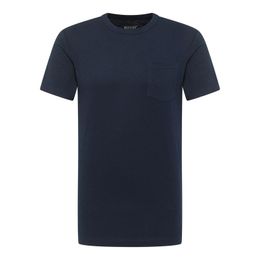 Mustang Kurzarmshirt &raquo;Herren Style Amado&laquo; navy M M L&auml;ssiger Schnitt