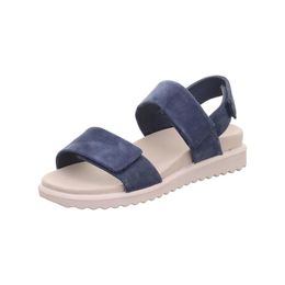 Legero Riemchensandale &raquo;Sandalen Veloursleder&laquo; Blau 37 37 Verschluss: Klettverschluss