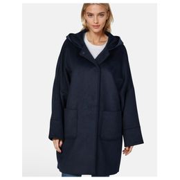 WHITE LABEL Wollmantel in marine | Gr.: 40