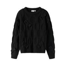name it Strickpullover in Black | Gr.: 116