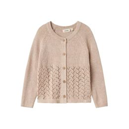 name it Strickjacke in Pastel Parchment | Gr.: 122/128