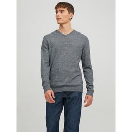 Jack & Jones JACK & JONES V-Ausschnitt-Pullover &raquo;JJEBASIC mit V-Ausschnitt, ideal f&uuml;r Herbst und Alltag&laquo; unifarben, modisch, slim fit, Baumwolle, V-Ausschnitt...