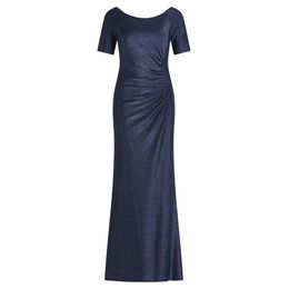 Vera Mont Abendkleid im Glitzer-Look in Dark Blue/Grey | Gr.: 50
