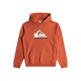 Quiksilver Kapuzensweatshirt &raquo;Big Logo&laquo; Mecca Orange 8 8 Stoff: Mischgewebe aus Baumwolle und Polyester
