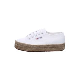 Superga Espadrilles Schnürschuhe in Weiß | Gr.: 41