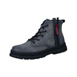 Bugatti Denim Freizeit Stiefel in grey | Gr.: 42