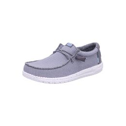 Hey DUDE Shoes Hey Dude Herren Halbschuhe Wally in Grau | Gr.: 41