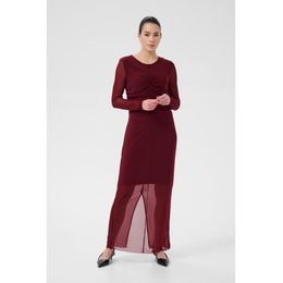 Kaffe Kleid KAchai Slim fit in Windsor Wine | Gr.: XXL