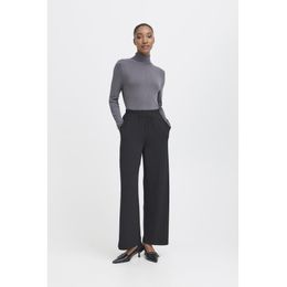 Ichi Casual Hose IHLINNA Loose fit in Black | Gr.: XS