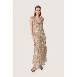 Soaked in Luxury Kleid SLAnaya Feminine Form in Leopard Print | Gr.: S