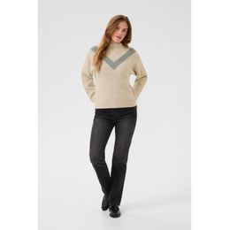Kaffe Strickpullover KAelina Regular fit in Feather G. Mel. W. Grey Mel. | Gr.: XL