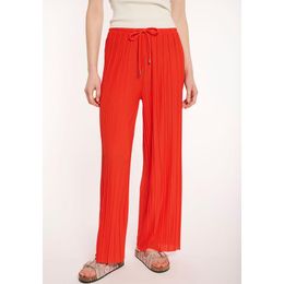 Haily's HAILY&rsquo;S Schlupfhose &raquo;LG P TR Fa44biola&laquo; Sommerhose, mit Plisseefalten scarlet red M (38) - N-Gr N-Gr M (38) Plissee Hose von HaILY&rsquo;S in bester...