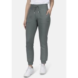 STOOKER WOMEN Damen STOOKER WOMEN Sporthose &raquo;JUDY Season Edition Sporthose&laquo; Sporthose Regular Fit Sport Synthetic f&uuml;r Damen gr&uuml;n 48/50