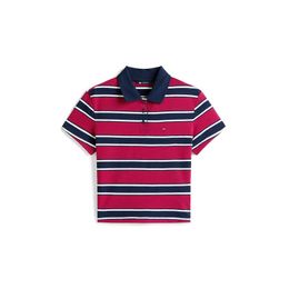 Tommy Jeans Poloshirt 'ESSENTIAL' Damen Gr&ouml;&szlig;e XL navy / rot / wei&szlig;