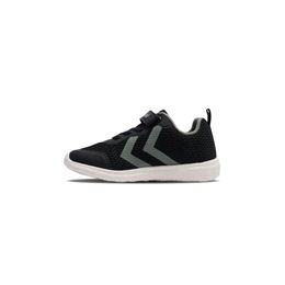 Hummel Klettverschluss Sneaker Actus Lebensstil Kinder in ANTHRACITE | Gr.: 34