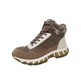 TT. BAGATT Schn&uuml;rstiefel CHI TEX in Beige | Gr.: 36
