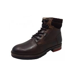 Mustang Shoes Schn&uuml;rstiefel in Braun | Gr.: 45