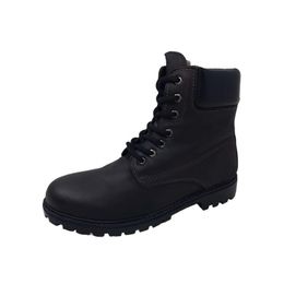 Mustang Shoes Schn&uuml;rstiefel in Schwarz | Gr.: 43