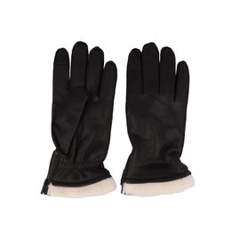 Strellson Handschuhe Leder in black | Gr.: XL