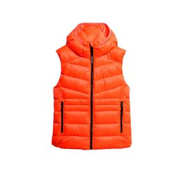 Superdry Weste 'Fuji' Damen Gr&ouml;&szlig;e L neonorange