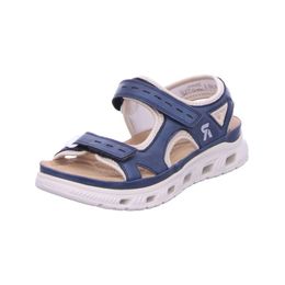Rieker Keilsandaletten in royal/perlcreme | Gr.: 37